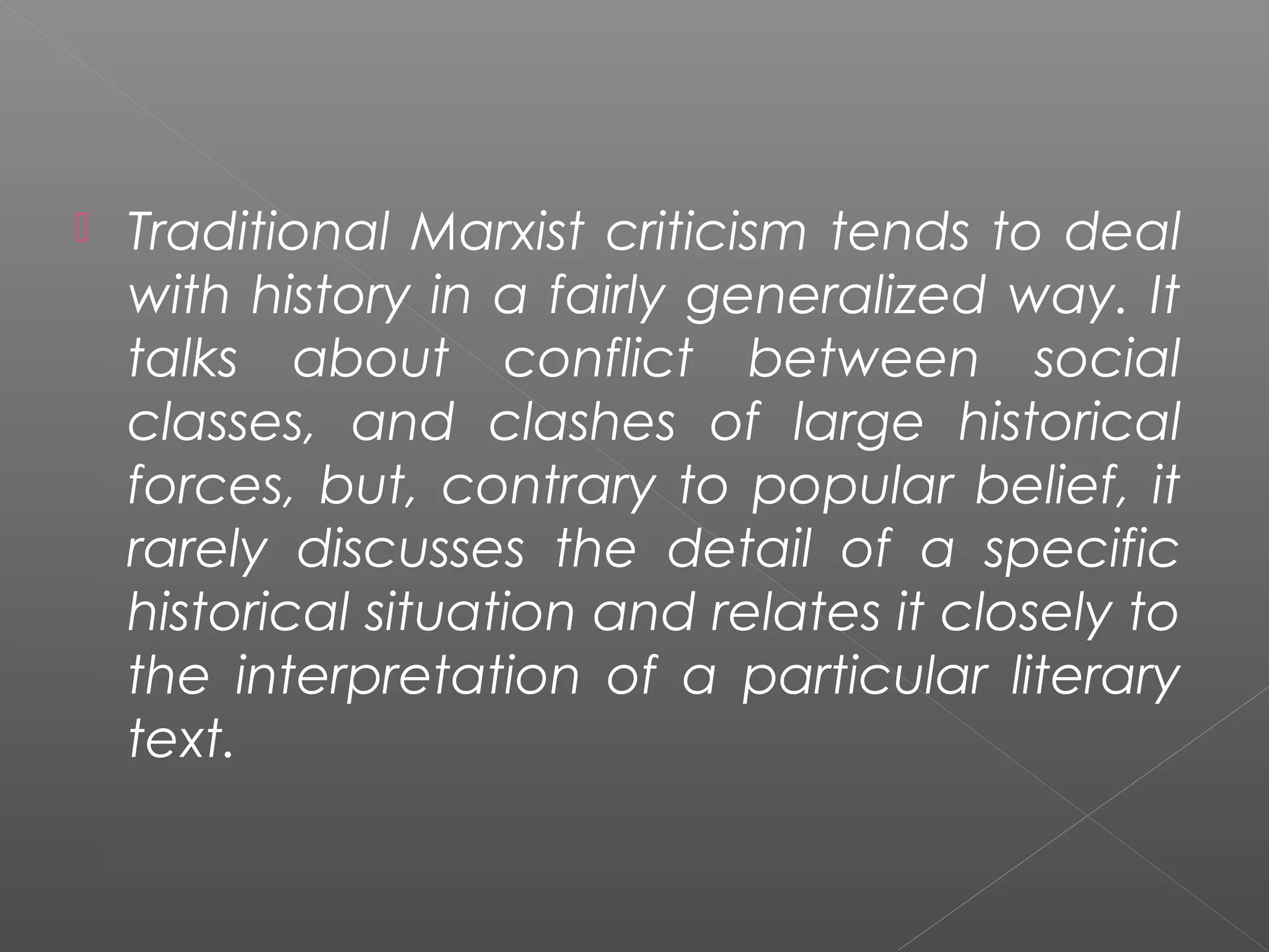Marxist criticism | PPT