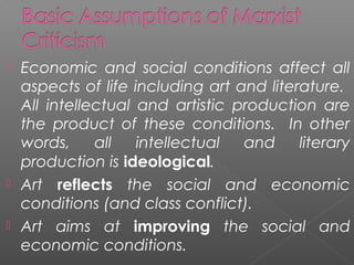 Marxist criticism | PPT