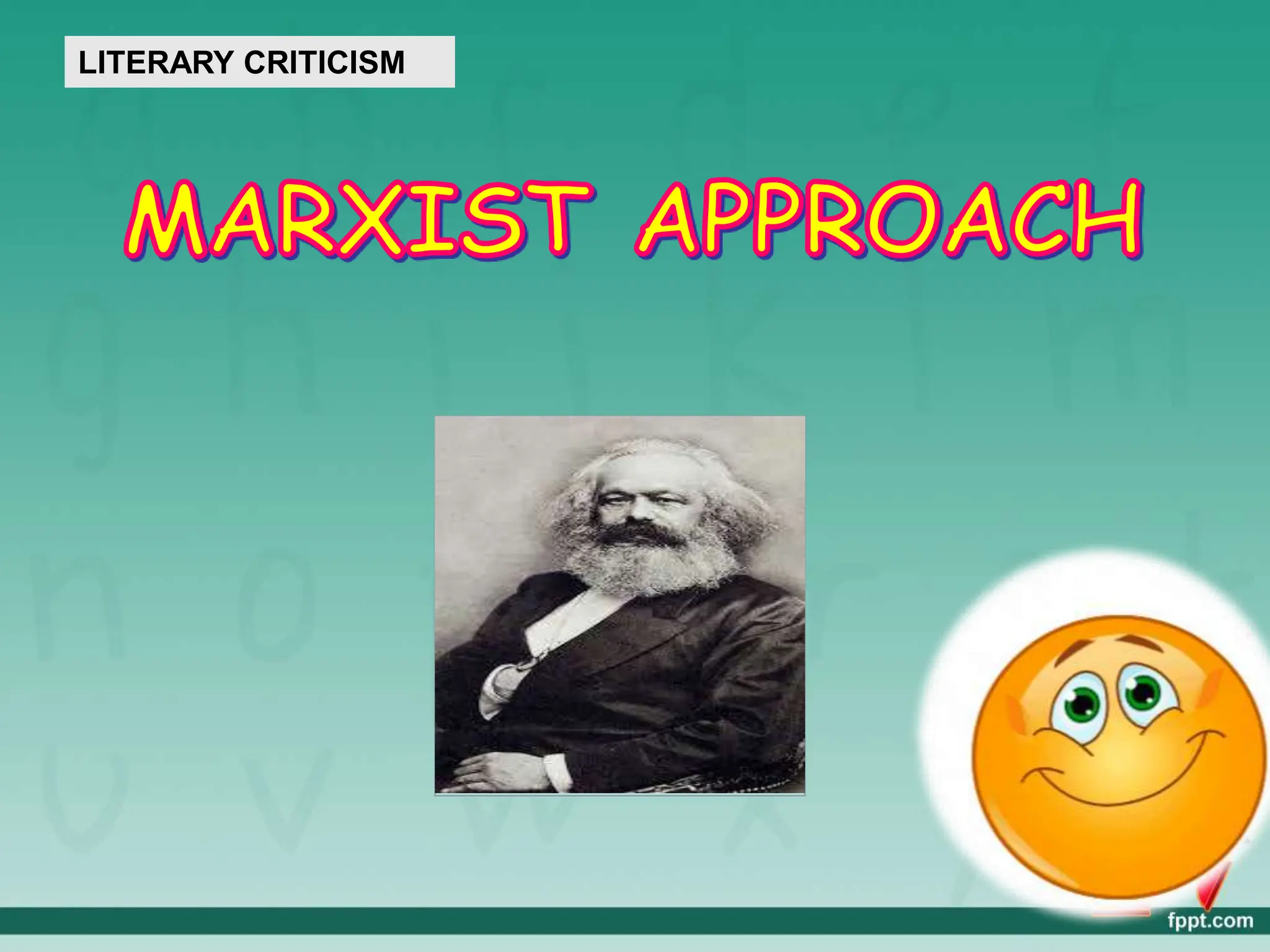 Marxist Criticism for English 10 3rd q.ppt