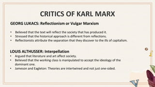 MARXIST CRITICISM - Literary Critism.pdf