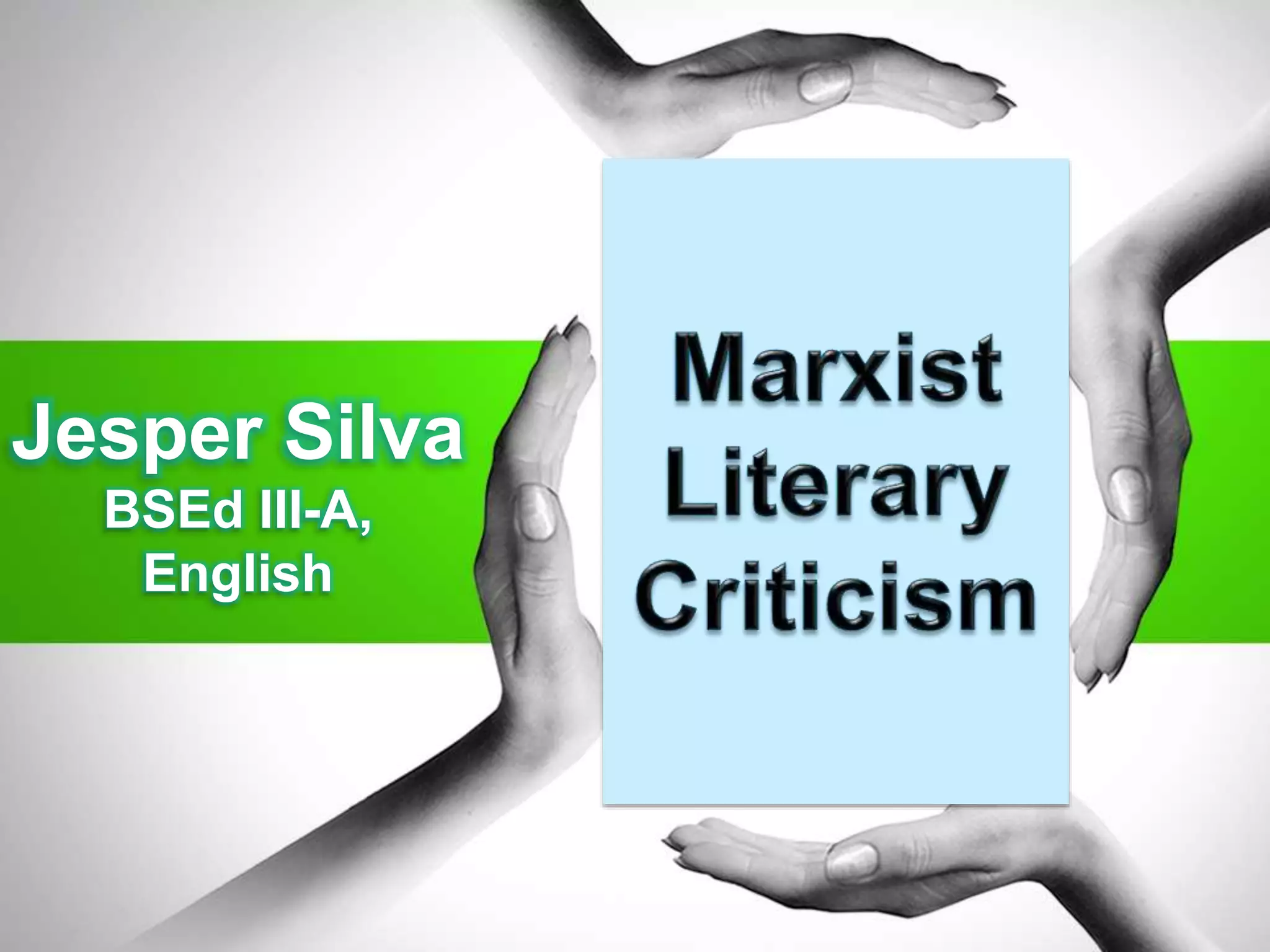 Marxist Literary Criticism | PPTX
