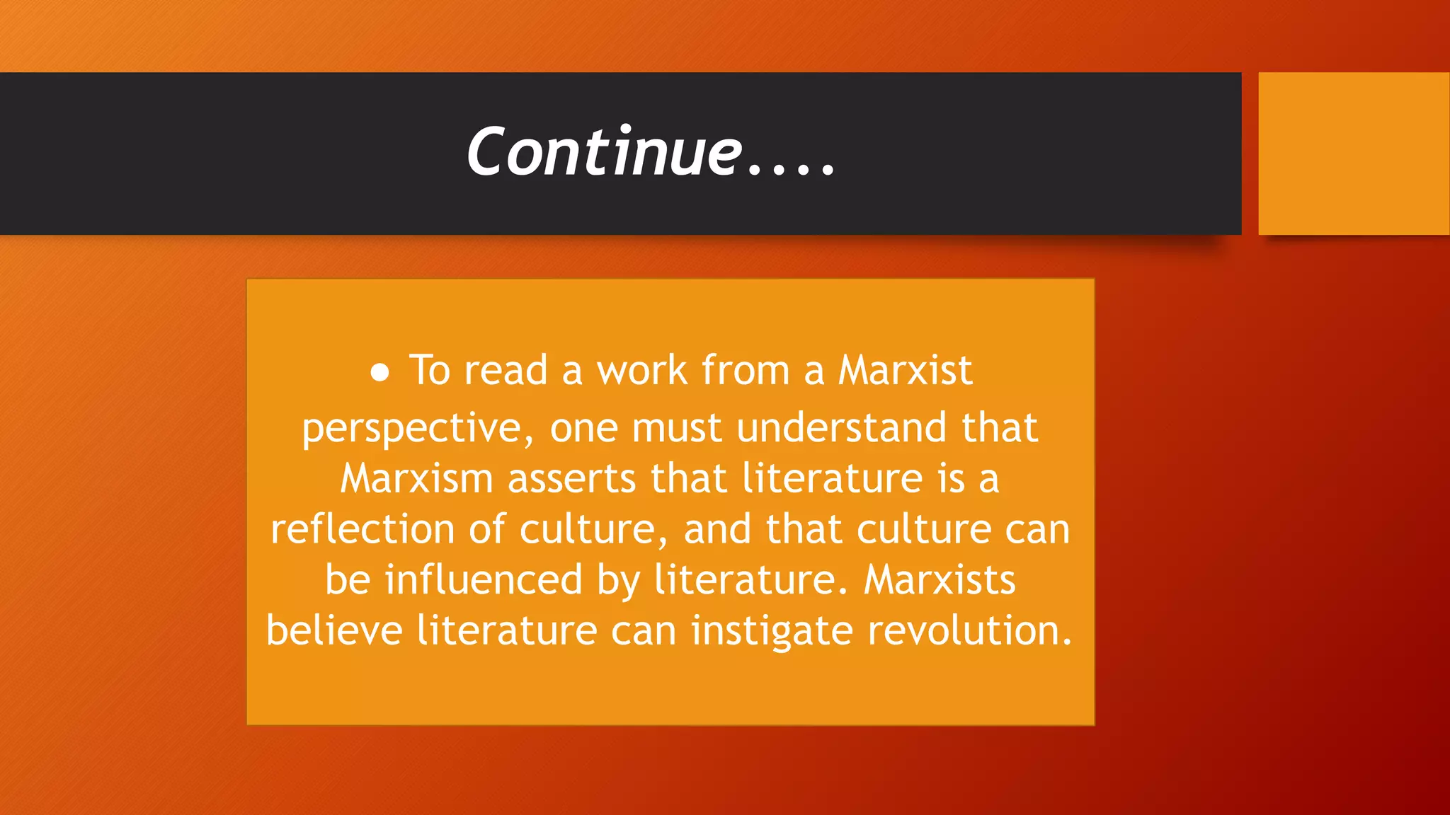 Marxist theory | PPTX