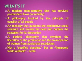 Marxism & Marxist Literary Theory | PDF