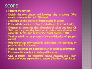 Marxism & Marxist Literary Theory | PDF