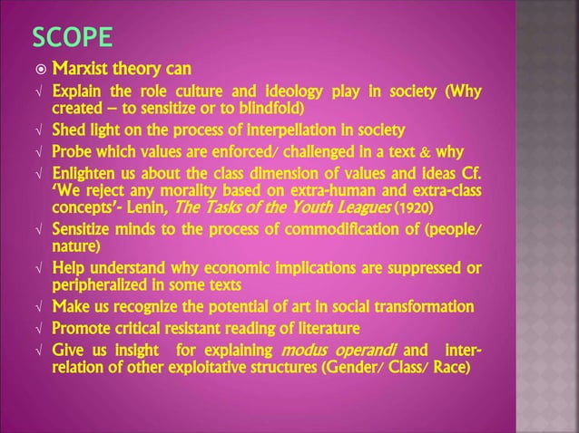 Marxism & Marxist Literary Theory | PDF | Science