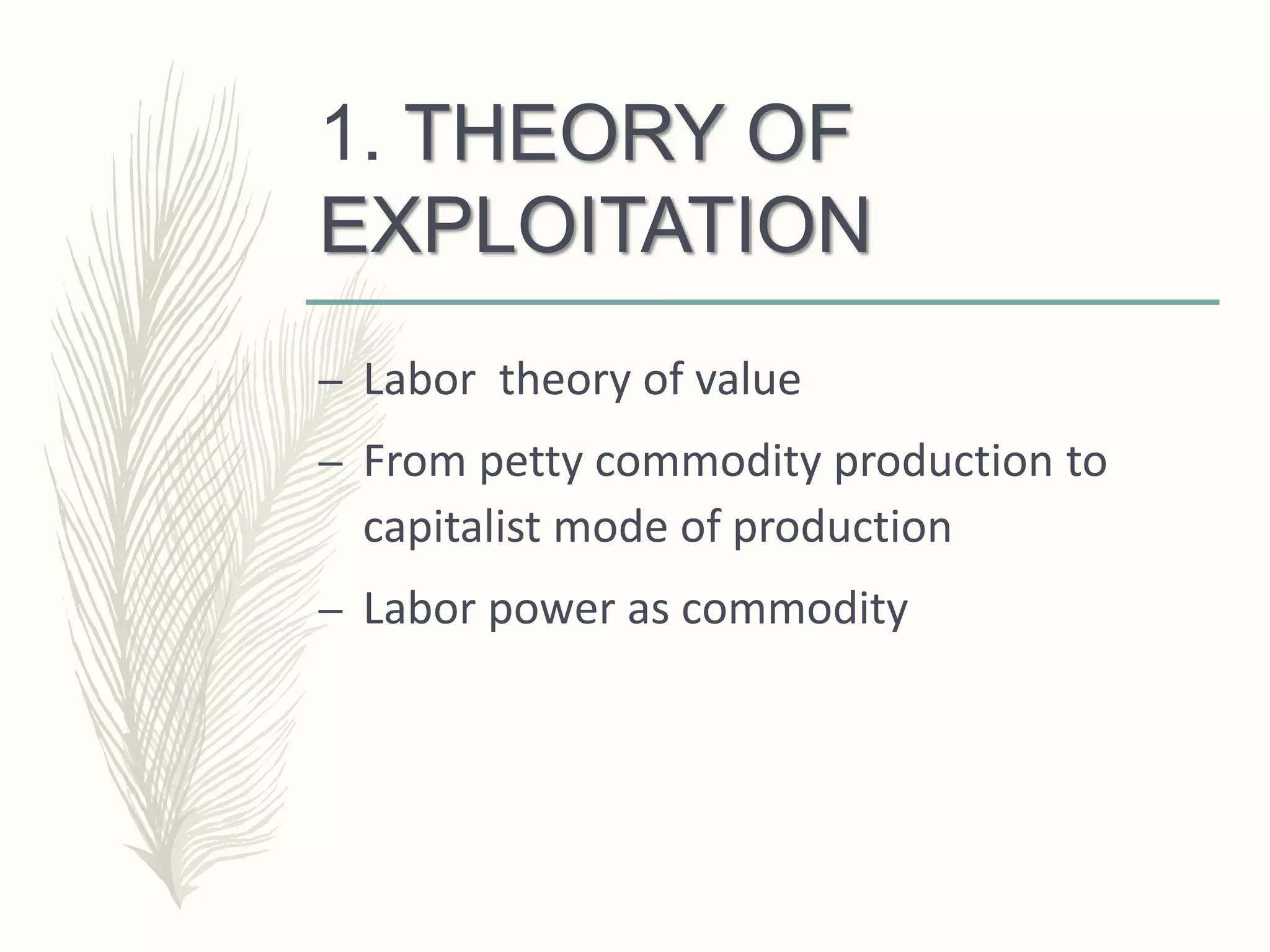 marx theory of class and exploitation.pptx
