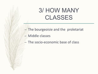 marx theory of class and exploitation.pptx | Economy | Business and Finance