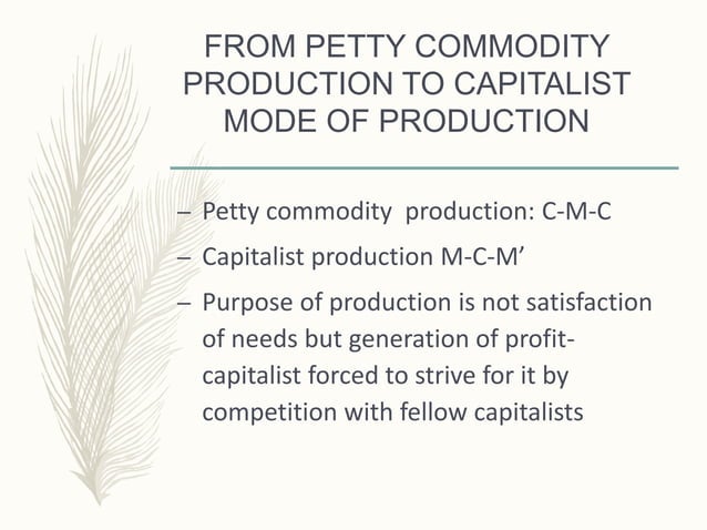 marx theory of class and exploitation.pptx | Economy | Business and Finance