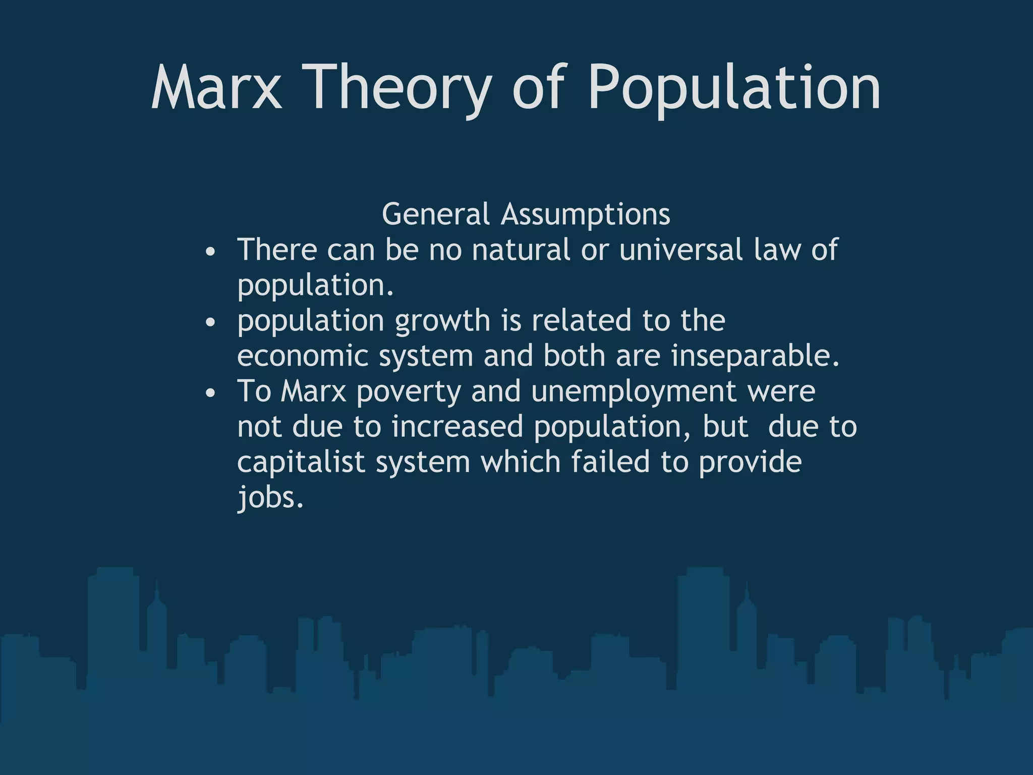 CAPE Sociology Marx theory of_population-1 | PPTX