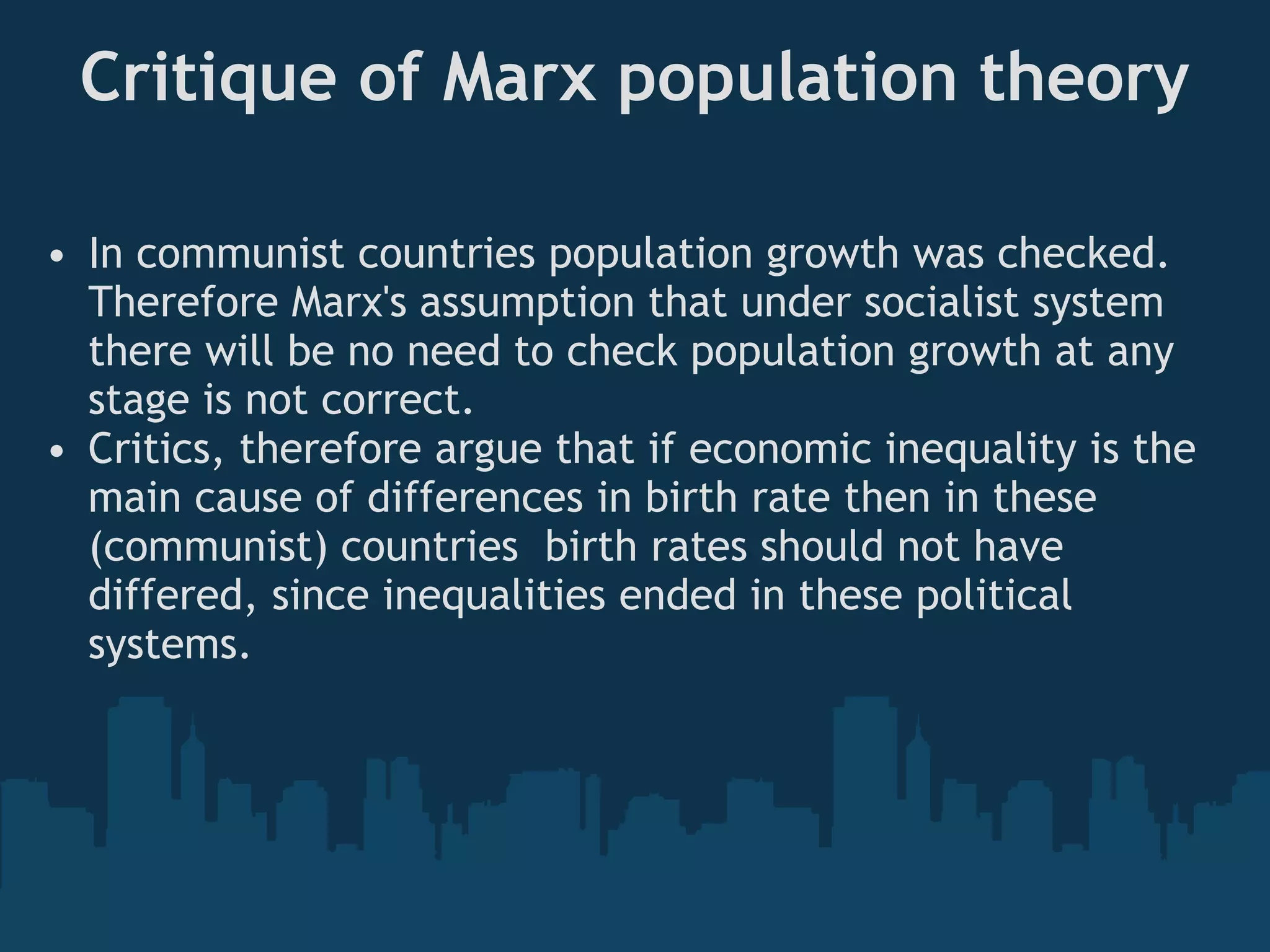 CAPE Sociology Marx theory of_population-1 | PPTX