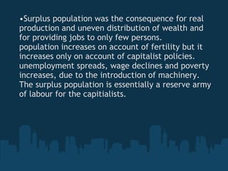 CAPE Sociology Marx theory of_population-1 | PPTX