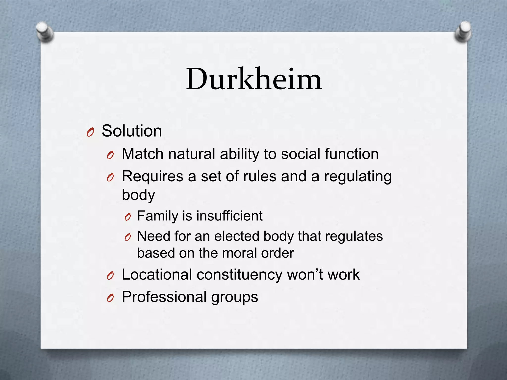 Marx Weber Durkheim | PPT