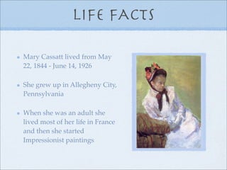 Mary Cassatt | PDF