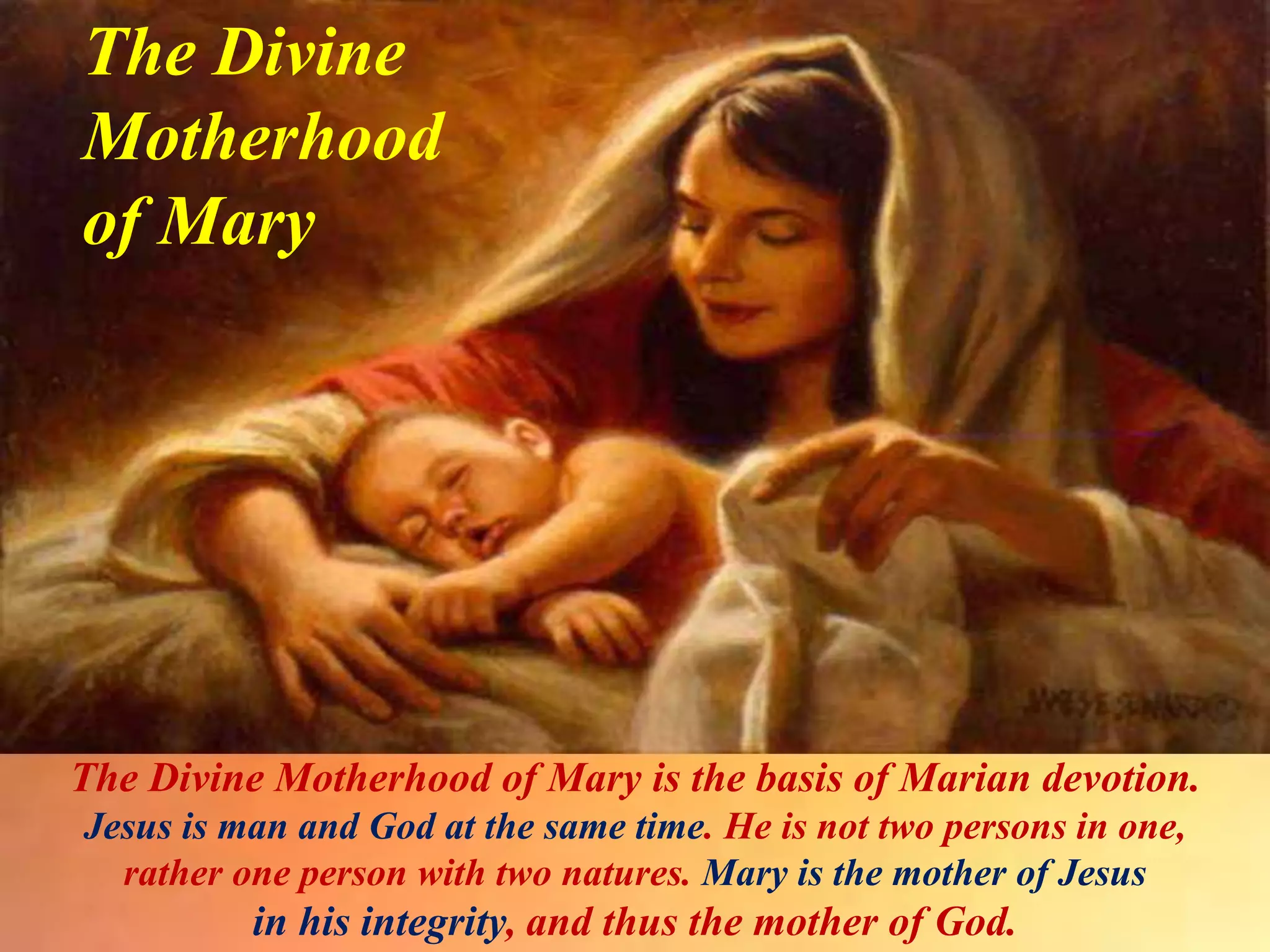 Mary doctrine & dogmas | PPTX