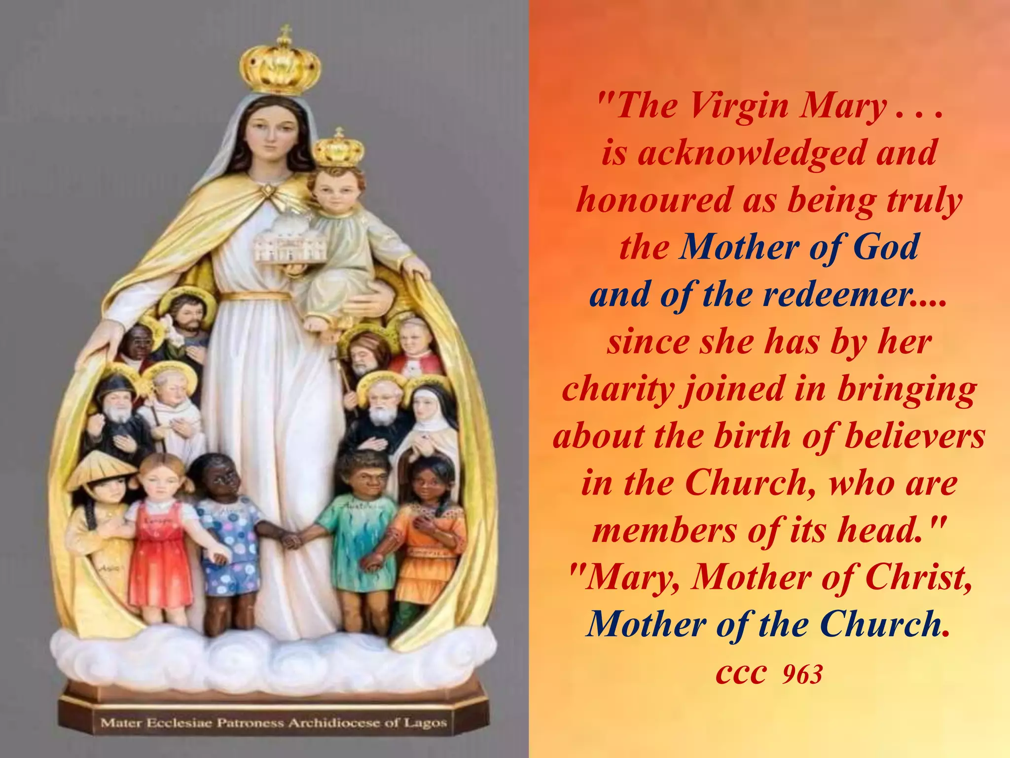 Mary doctrine & dogmas | PPTX