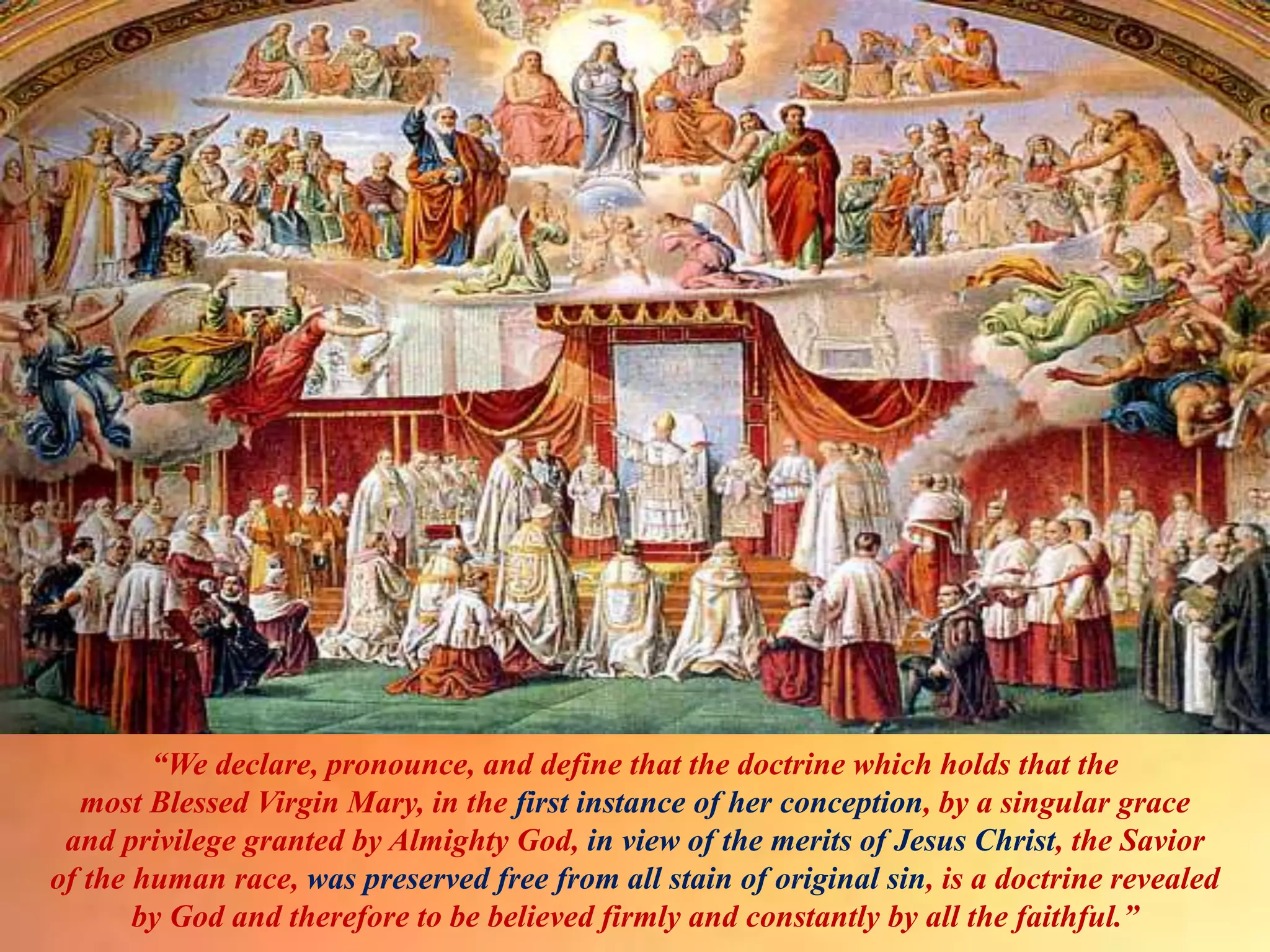 Mary doctrine & dogmas | PPTX