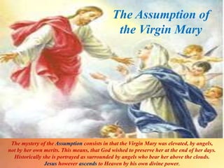 Mary doctrine & dogmas | PPTX