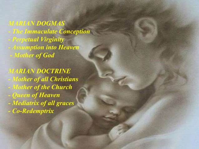 Mary doctrine & dogmas | PPTX