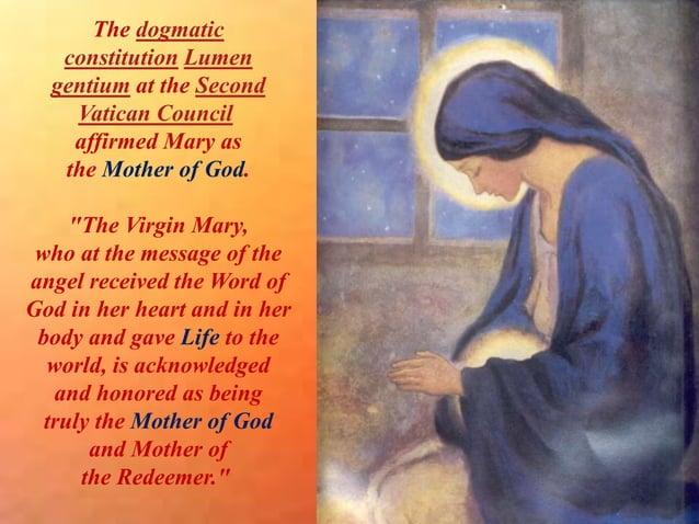 Mary doctrine & dogmas | PPTX