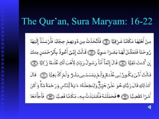 Mary In Qur'an | PPT