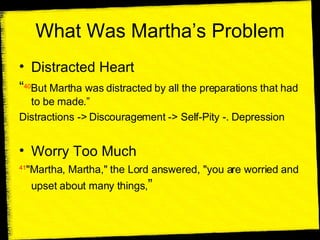 Mary Martha | PPT