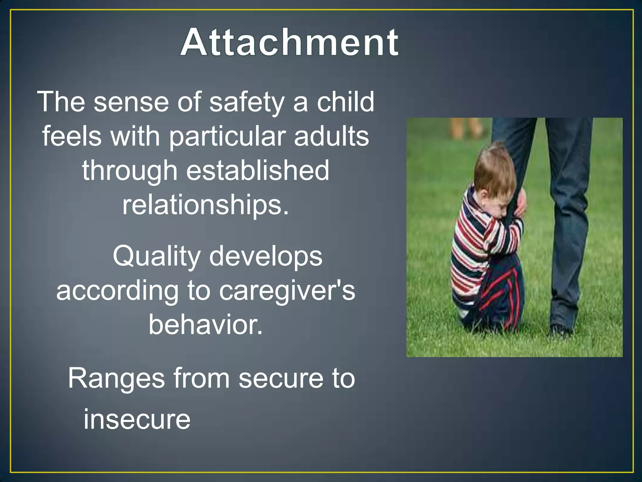 Mary Ainsworth Attachment Theory | PPTX