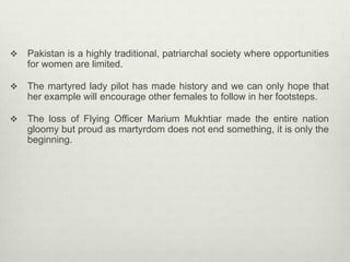 Mariam Mukhtiar Shaheed | PPTX