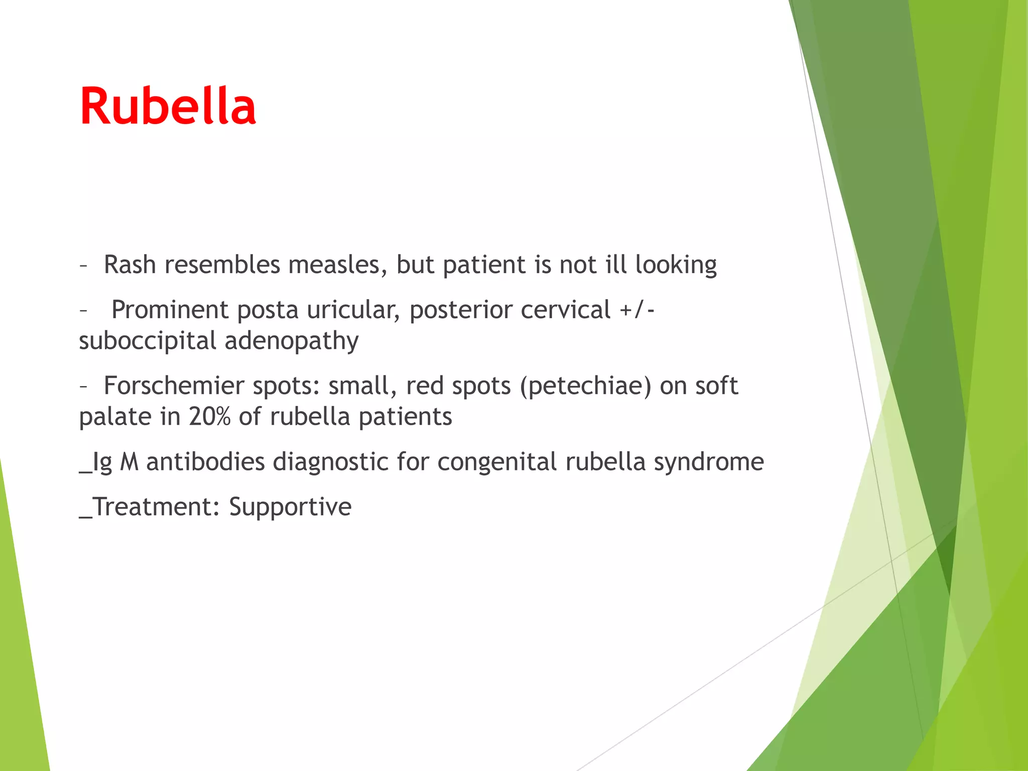 approach to child with fever and Rash | PPTX