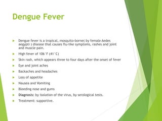 approach to child with fever and Rash | PPTX