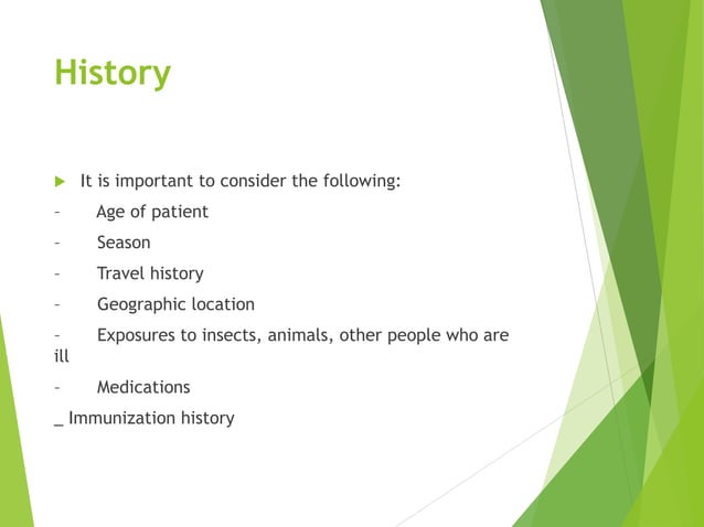 approach to child with fever and Rash | PPTX