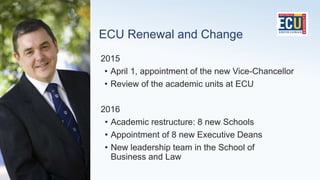 Assurance of Learning - The ECU Story | PPTX | Professional School ...