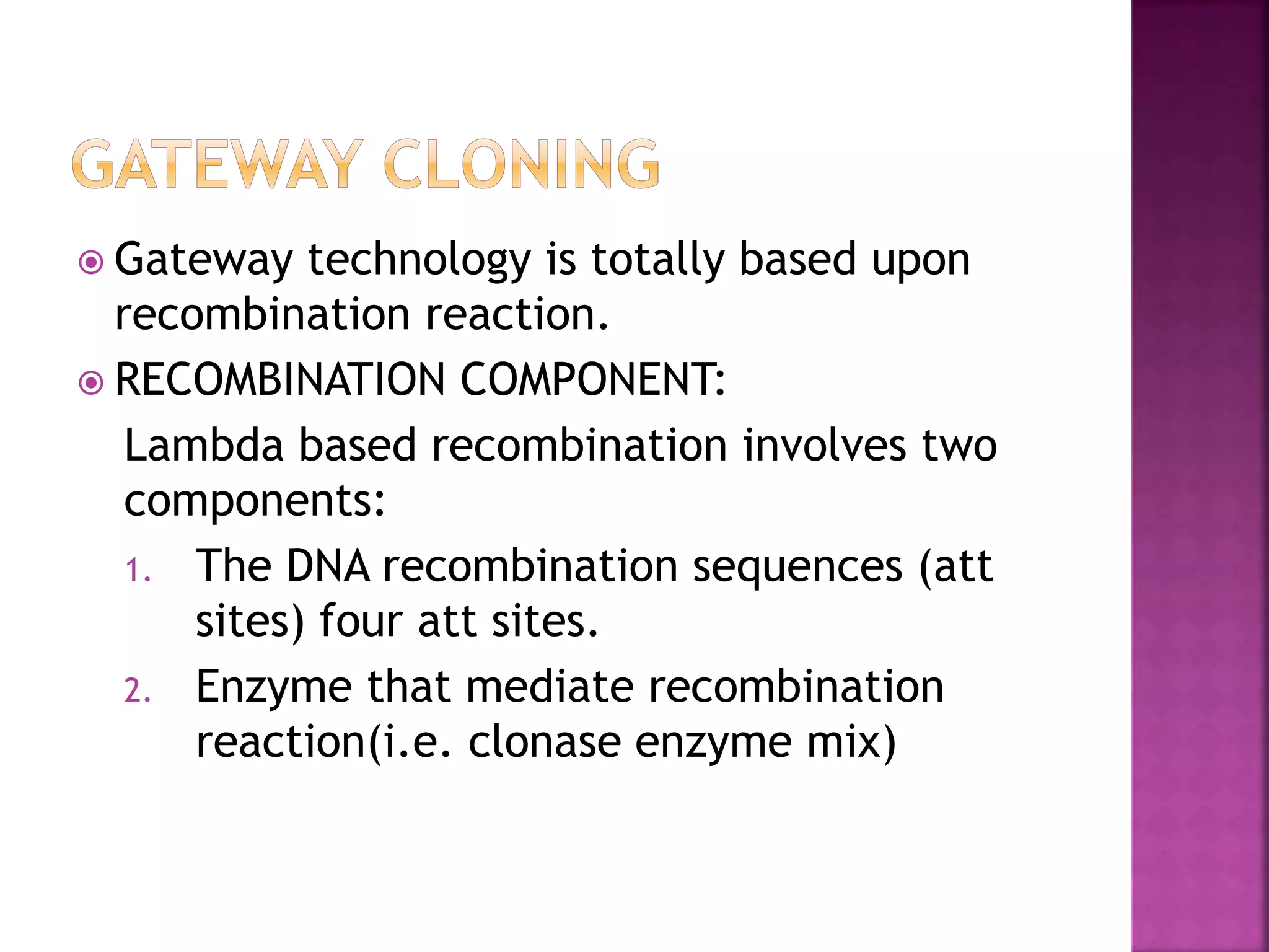 gateway cloning | PPTX