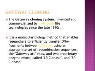 gateway cloning | PPT