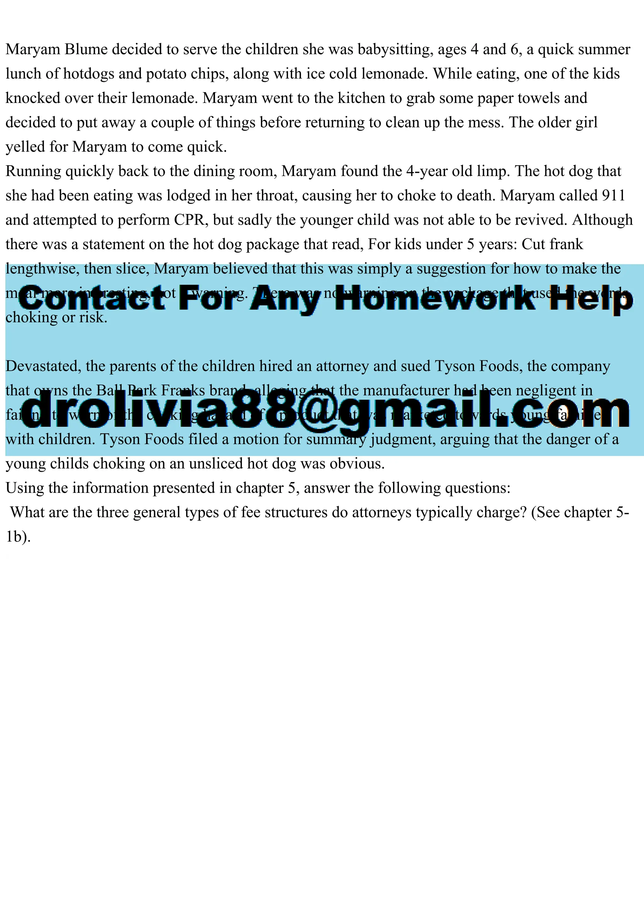 Maryam Blume decided to serve the children she was babysitting, ages.pdf