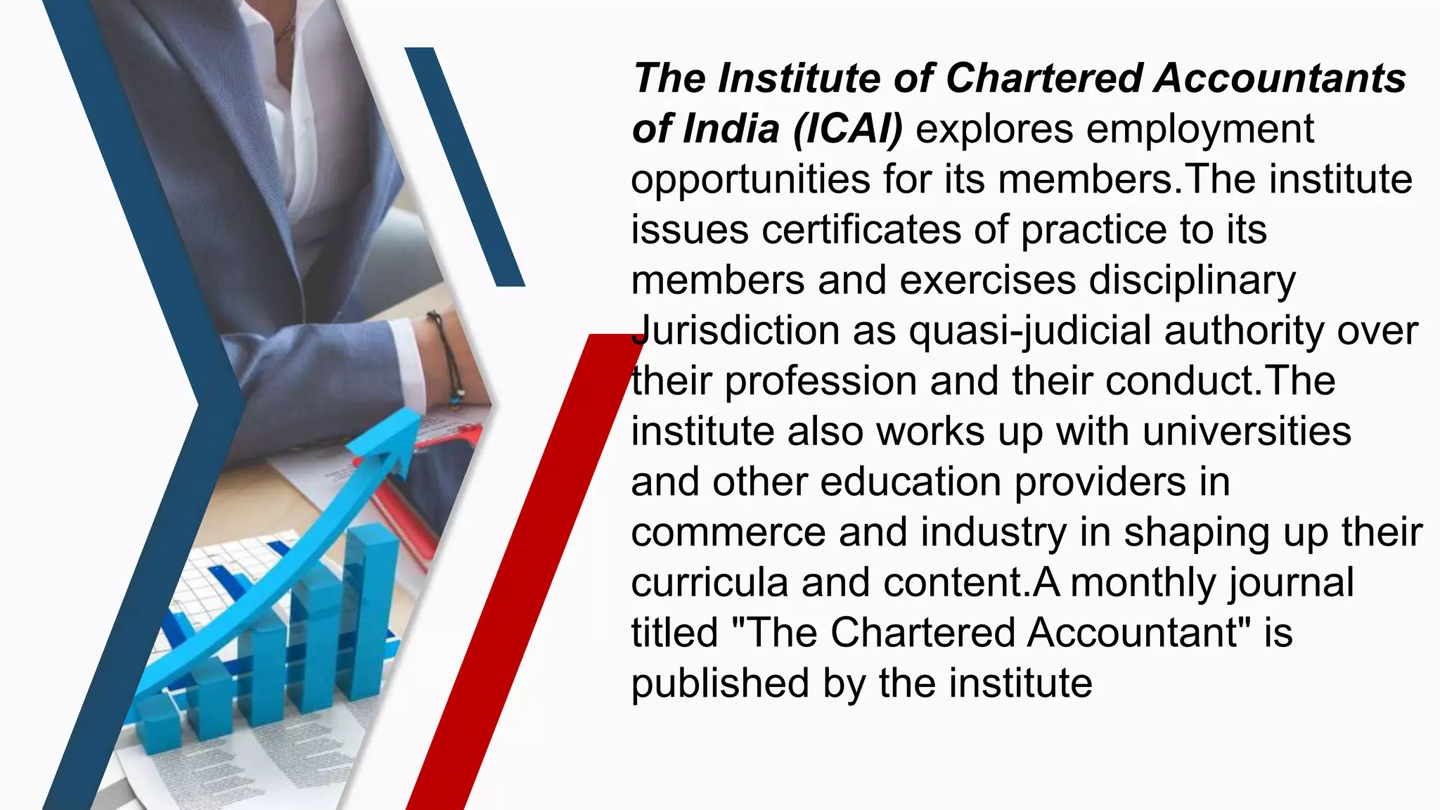 INSTITUTE OF CHARTERED ACCOUNTANTS OF INDIA (ICAI) | PPTX
