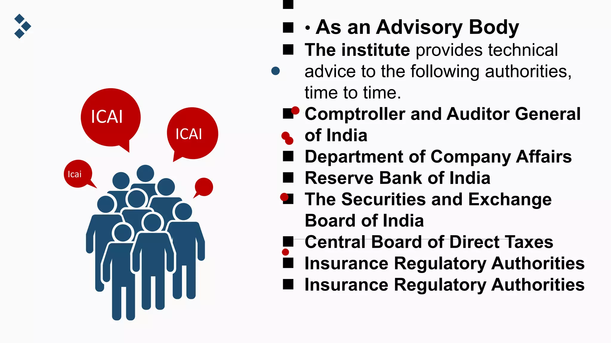 INSTITUTE OF CHARTERED ACCOUNTANTS OF INDIA (ICAI) | PPTX
