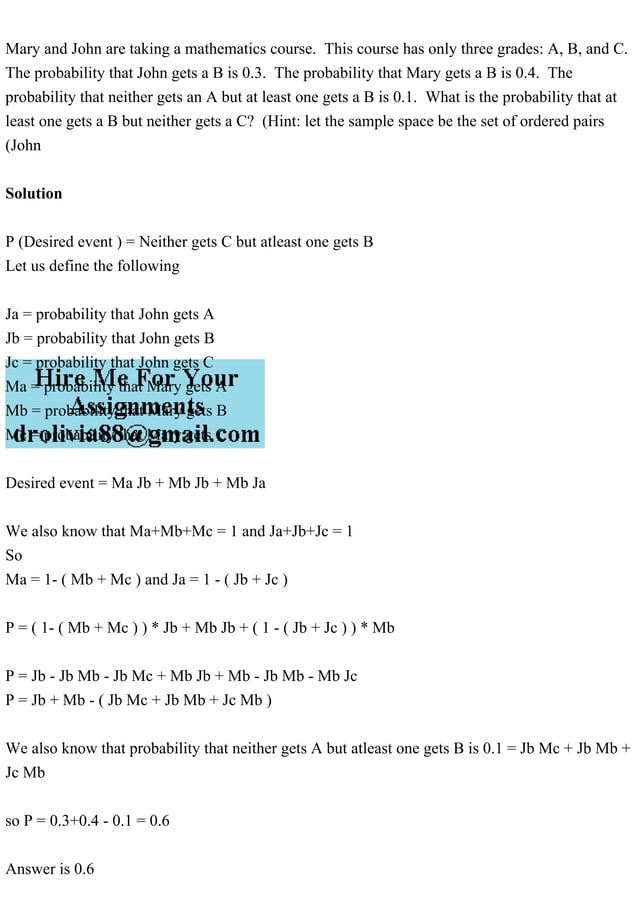 Mary and John are taking a mathematics course. This course has only.pdf