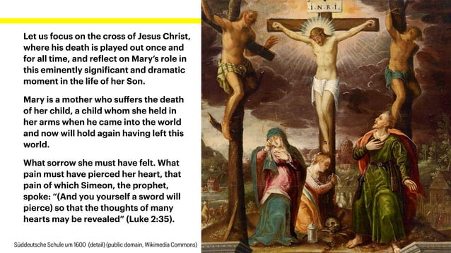 Mary at the Foot of the Cross: A Vincentian Lenten Reflection | PDF ...