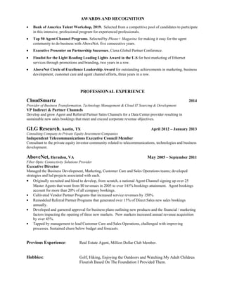 Mary beth nance resume | DOC