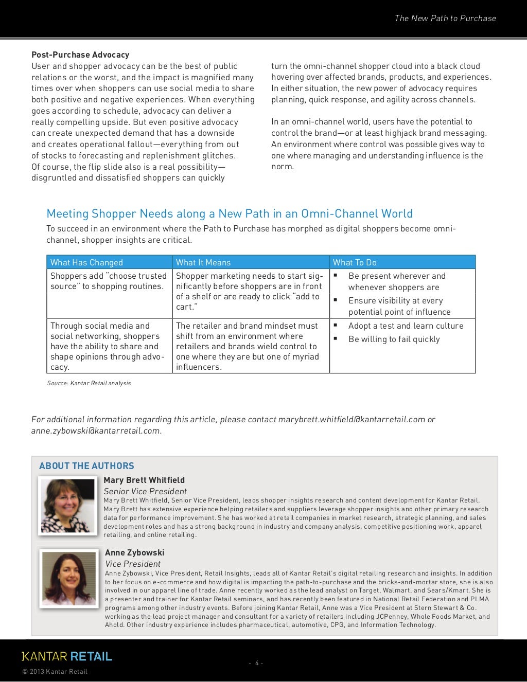 The New Path to Purchase by Mary Brett Whitfield