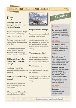 The Mystery of the Mary Celeste | PDF