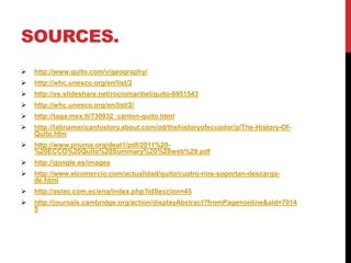 Mary cristina: QUITO | PPT