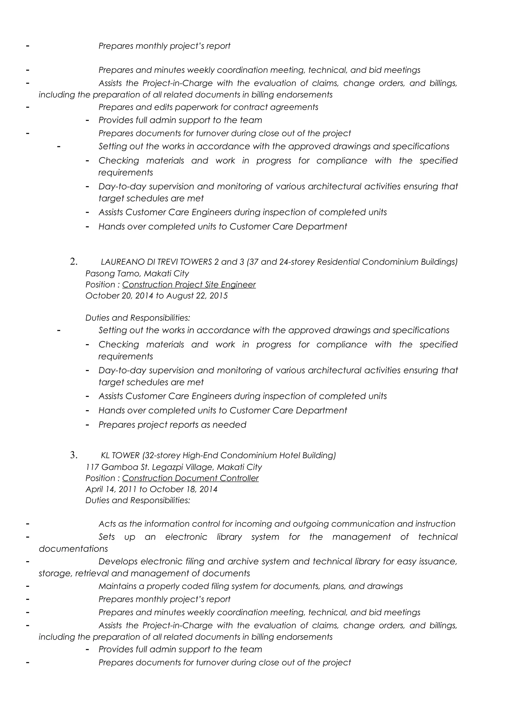 Mary grace vargas resume | DOC
