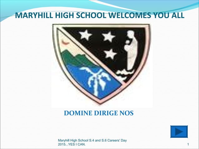 Maryhill high school Careers Day 2015 | PPT