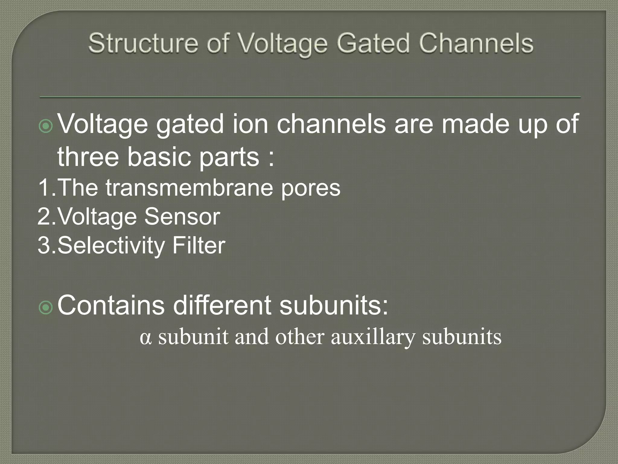 Ion channel RECEPTOR | PPTX
