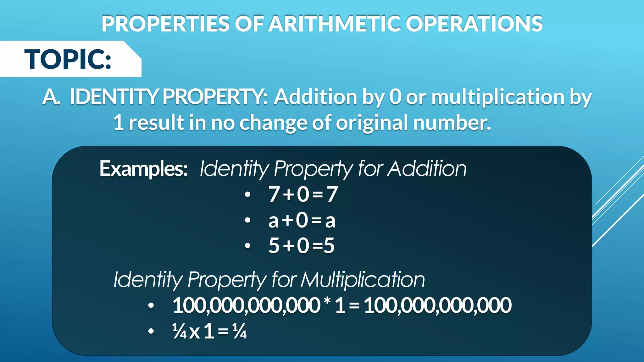 PROPERTIES OF ARITHMETIC OPERATIONS | PDF | Homework and Study | Education