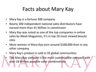 Mary kay Cosmetics | PPTX