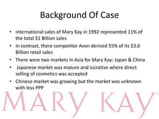 Mary kay Cosmetics | PPTX