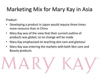 Mary kay Cosmetics | PPTX