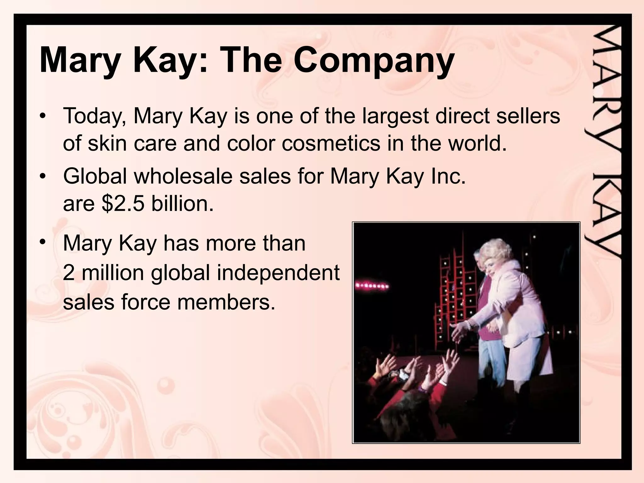 Mary Kay - Enriching Women's Lives | PPT